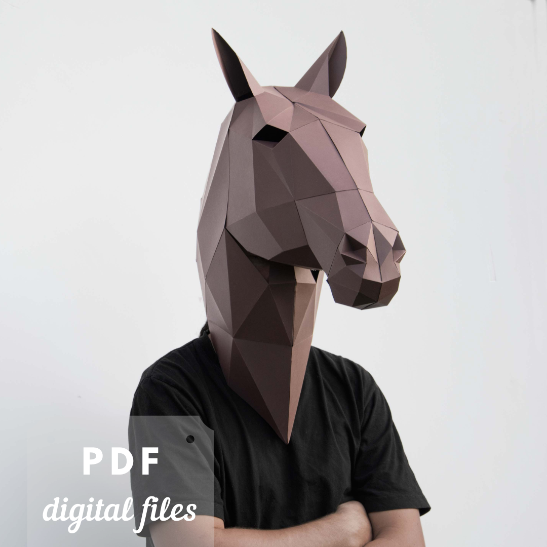 Red cardinal bird figurine. Paper craft template. – SmagaPaperwood